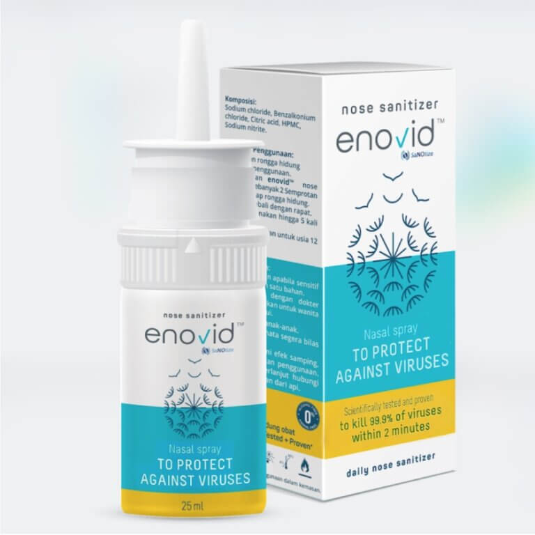 Enovid Nowonder: Nitric Oxide Release Spray for Virus Protection