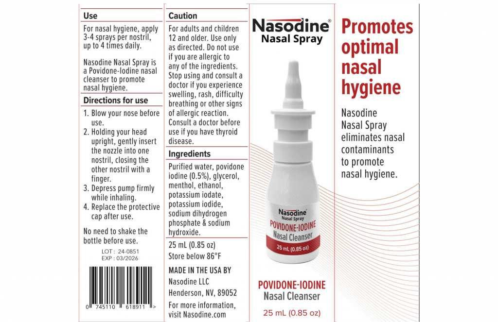 buy Nasodine Nasal Spray